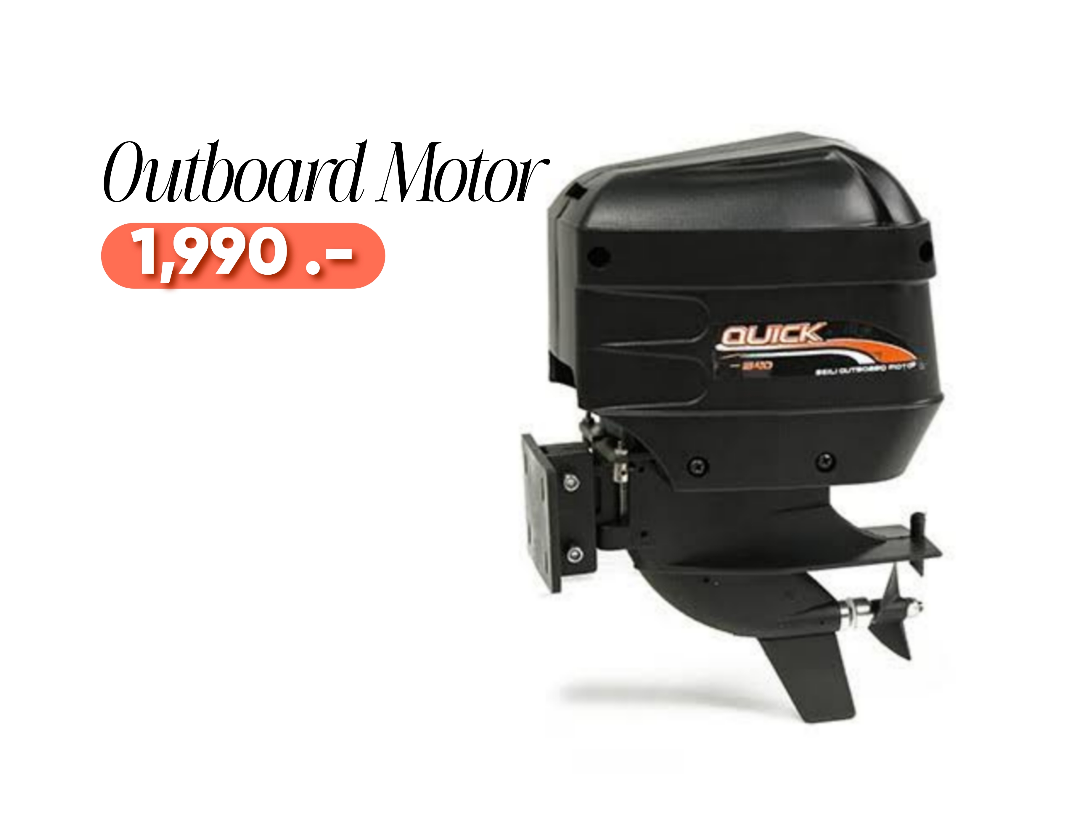 เครื่อง Outboard motor 540-550 (Brush/Brushless) hobbyking